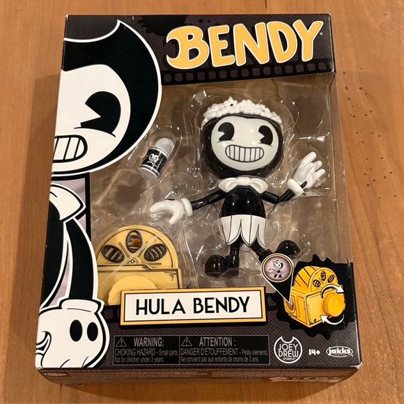 Toys | Hula Bendy The Ink Machine Figure Projector Viewer Soup Can ...